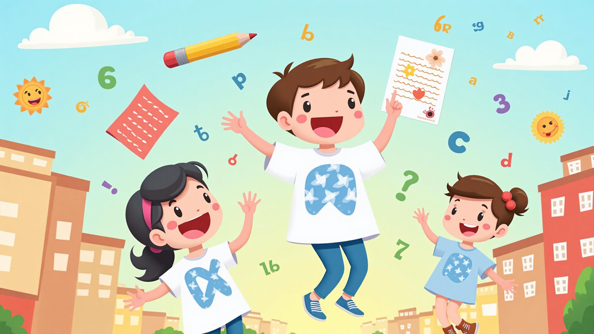 KiddoWorks - AI-Powered Worksheets for Kids | Math & English Learning